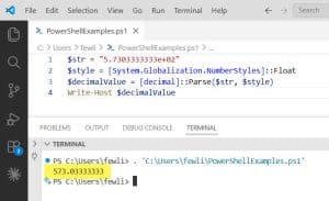 Convert Scientific Notation to Decimal using PowerShell